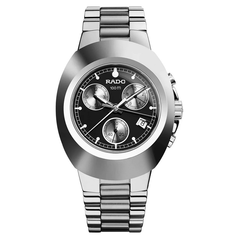 Rado Diaster Chronograph Silver – Luxury Aura