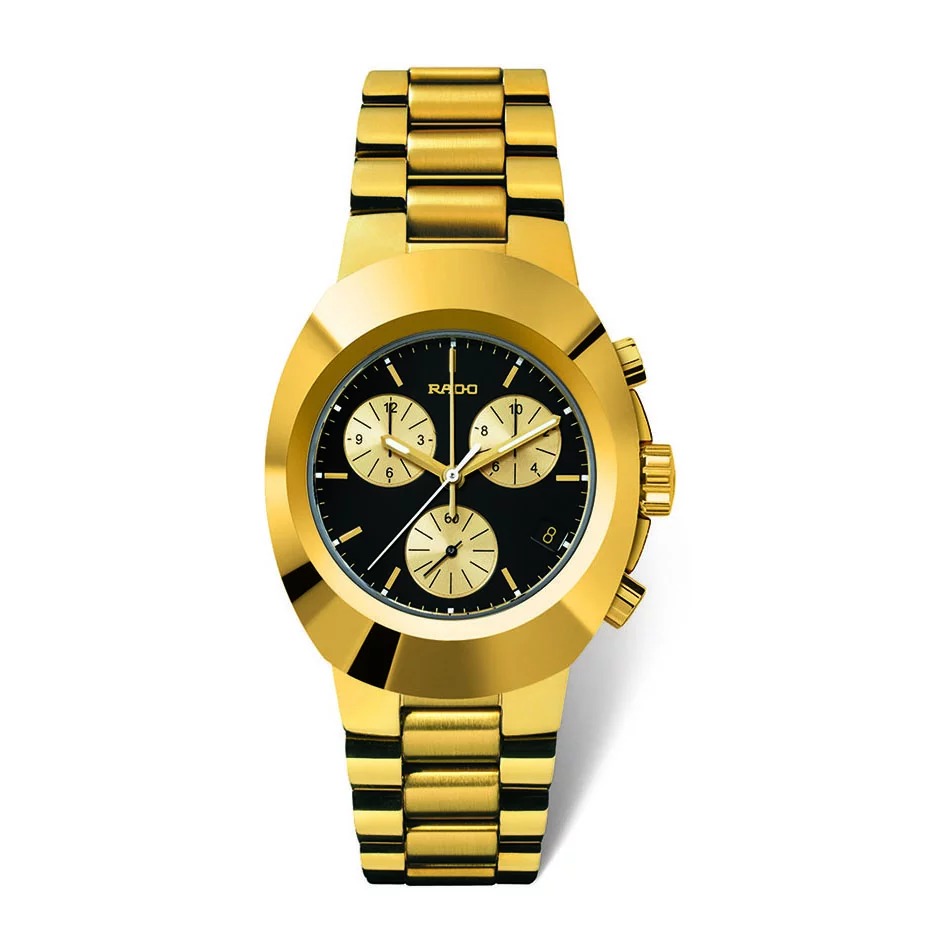 Rado Diaster Chronograph Gold – Luxury Aura