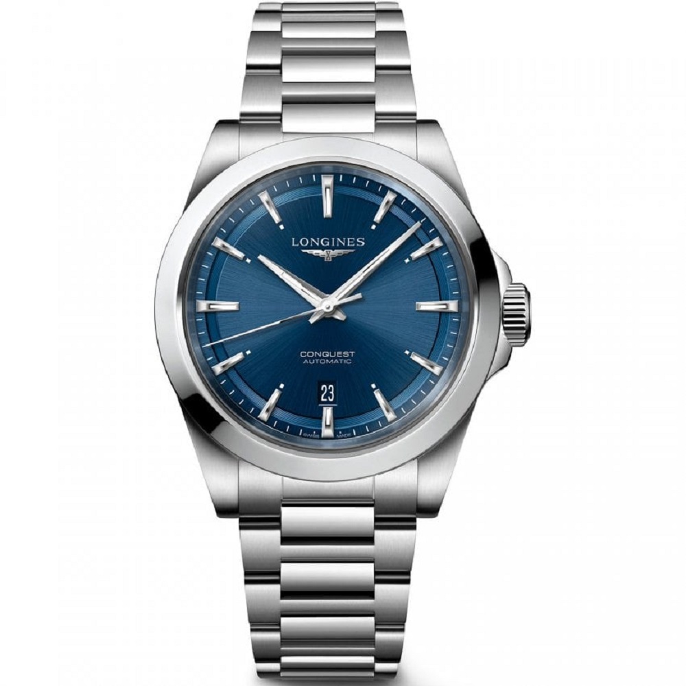 Longines Conquest Blue Dial – Luxury Aura